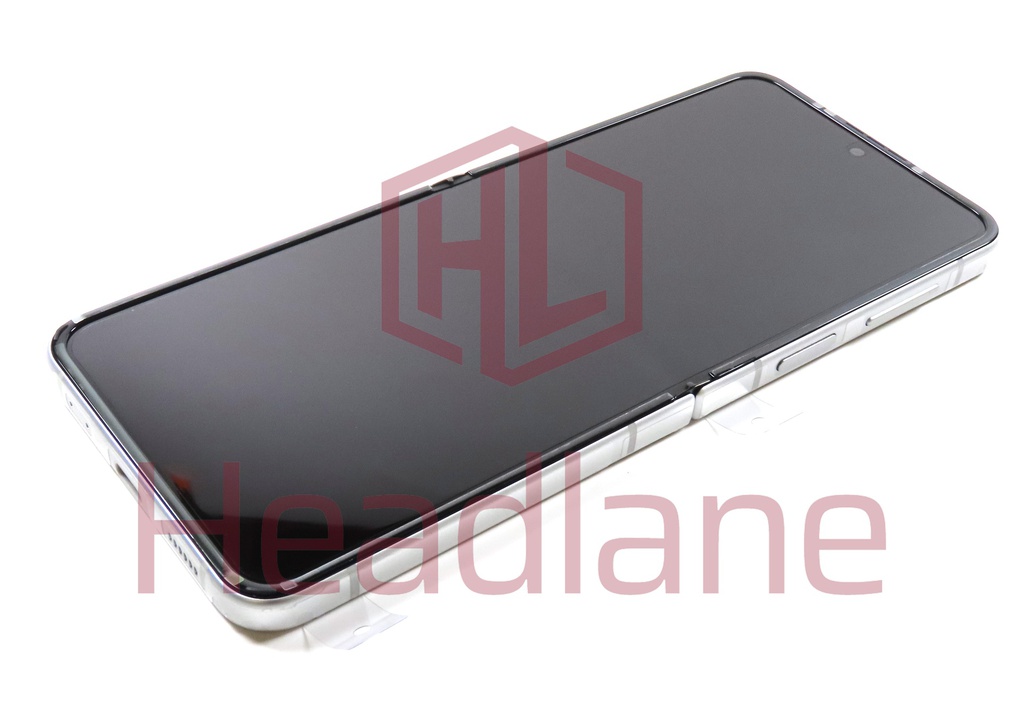 Samsung SM-F721 Galaxy Z Flip4 5G LCD Display / Screen + Touch - Maison Margiela Edition / White ...